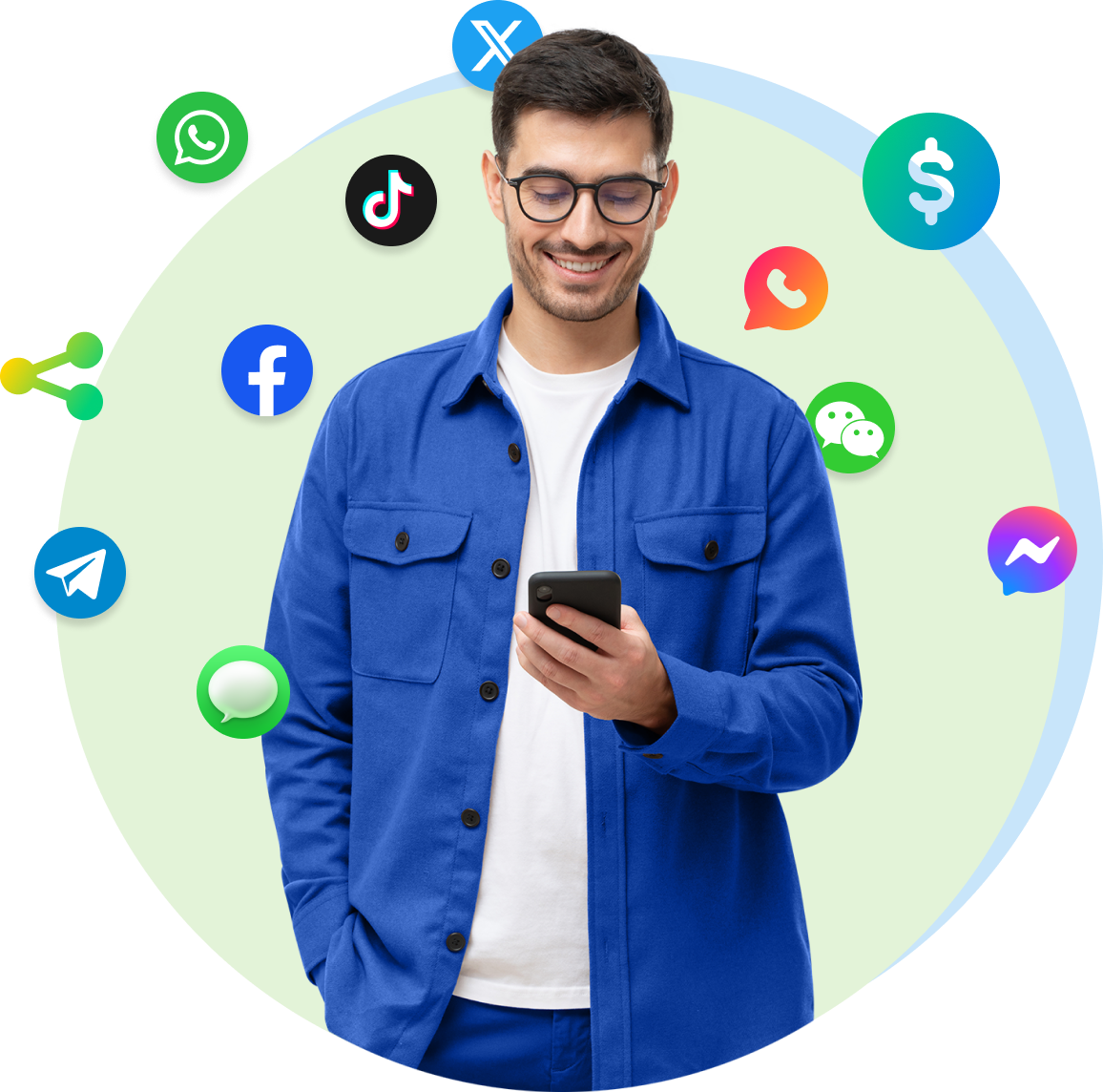 Keyboard: Engage with Prospects Across All Channels | Hussle